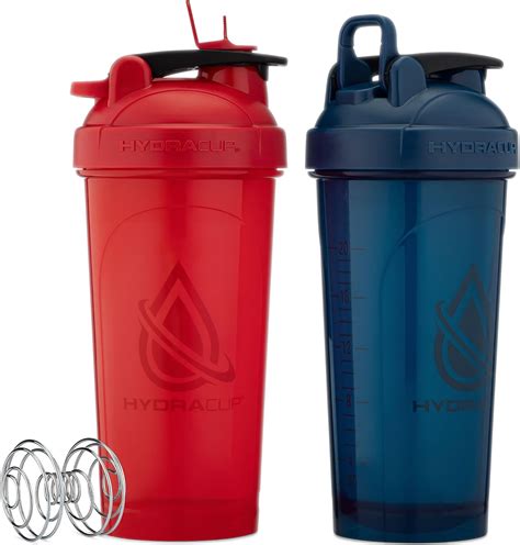 Hydra Cup Proflow [2 Pack] 28 Oz Shaker Bottles For Protein
