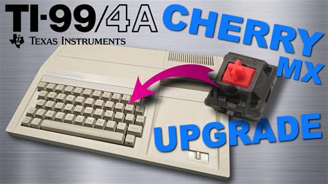 Ti 994a Gets A Modern Keyboard Upgrade New Pcb Youtube