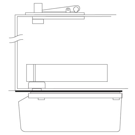 Rixson H28 Center Hung Floor Closer Package
