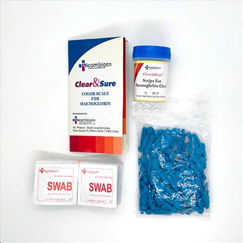 Hemoglobin Color Scale