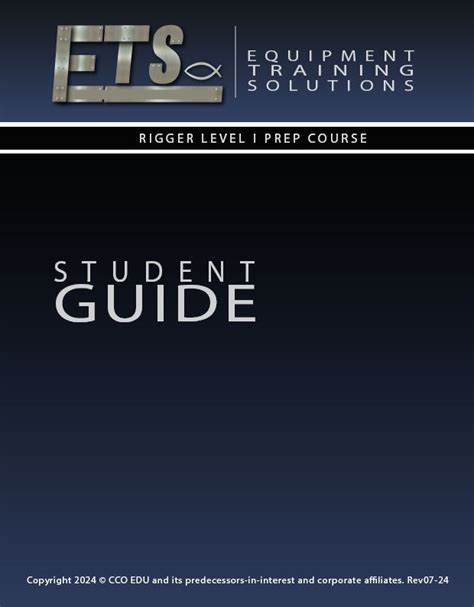 En Rigger Level I Rig I Student Refill Bundle Equipment