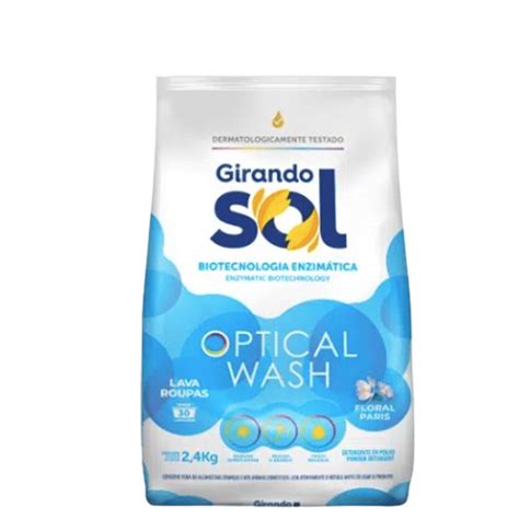 Sabão Em Pó Girando Sol 2 4kg Azul Melhoramentos Higiene