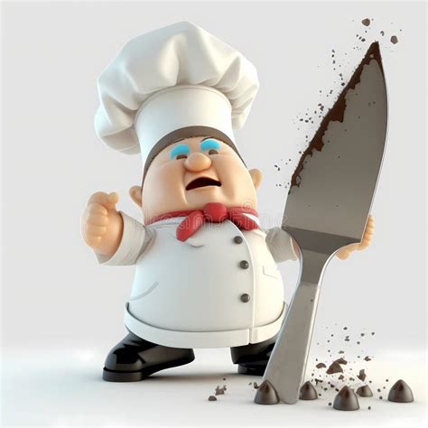 Tiny Happy Chef Generative Ai Stock Illustration Illustration Of Tiny Professional 272610176