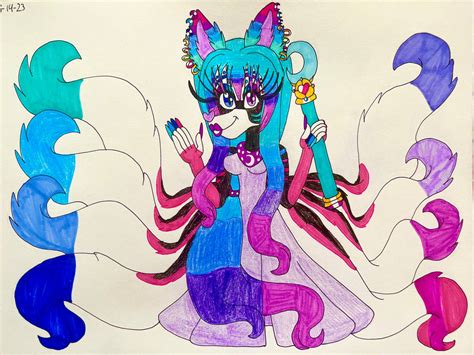 Star The Kitsune Moon Fox By Jurassicworldgirl On Deviantart
