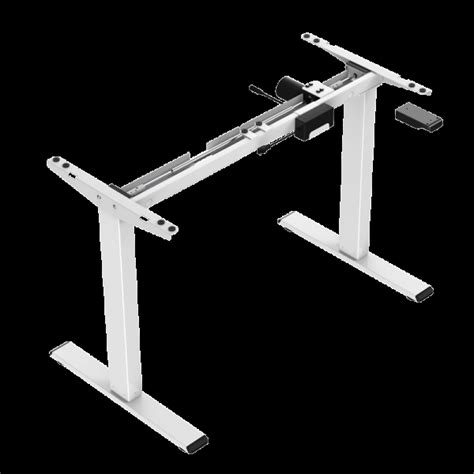 Lifting Frame For Adjustable Office Desk Carmen Cr 223 White Bittel