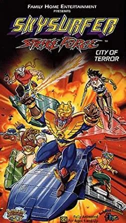 Skysurfer Strike Force City Of Terror Vhs 1996 Nostalgia Video