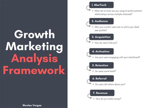 Growth Marketing Analysis Framework Pdf