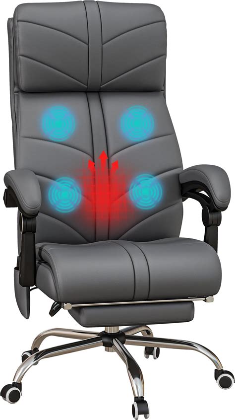 Vinsetto Executive Massage Office Chair With 4 Vibration