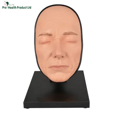 Multi Directional Female Facial Injection Training Model Silicone Injection Mannequin Face