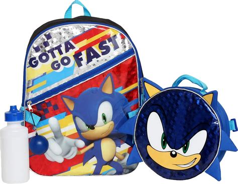 Bioworld Sonic Backpack For School The Hedgehog And Tails