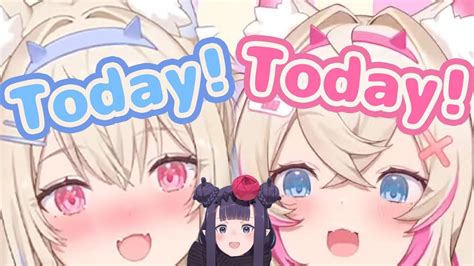 Fuwamoco Saying Today Sounds Too Cute Rhololive