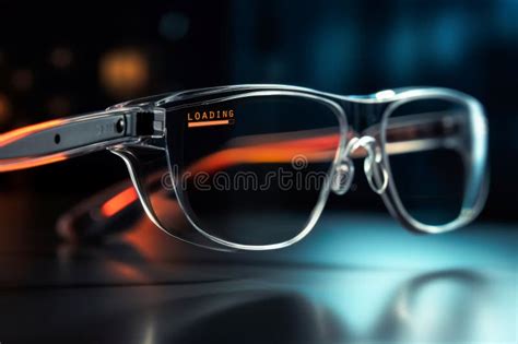 Smart Glasses Augmented Reality Glasses Virtual Reality Concept Of