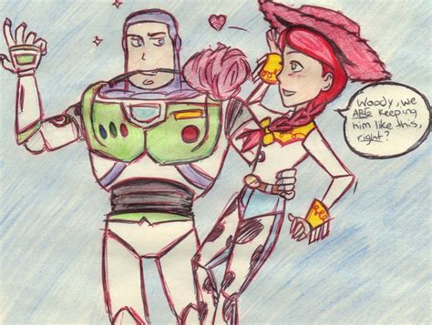 Jessie And Buzz Buzz And Jessie Fan Art 13902014 Fanpop