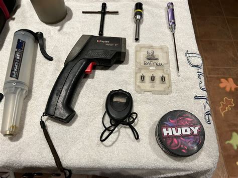 Nitro Starter Kit Engine Heaters Fuel Bottle Tuning Screwdiver