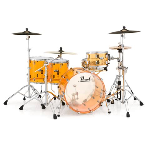 Pearl Crystal Beat 4 Piece Drum Set Shell Pack 22121416 Tan