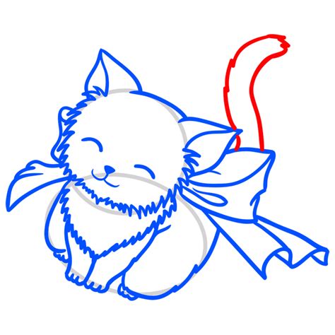 How To Draw A Anime Cat Step By Step