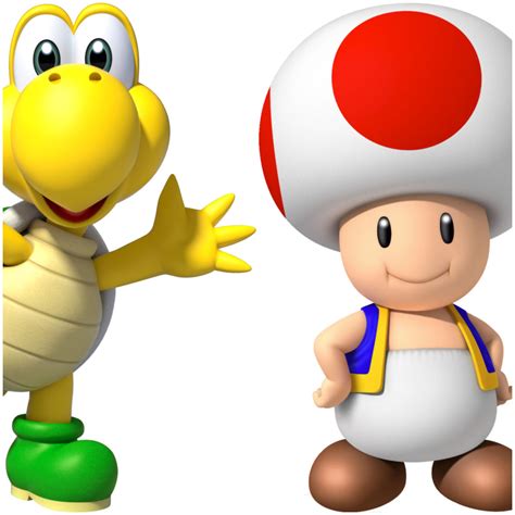 Koopa And Toad Mario By Ebotizer On Deviantart