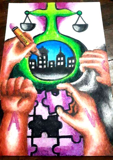 Winners Of Poster Making Contest🖍🖌 National Campaign To Violence