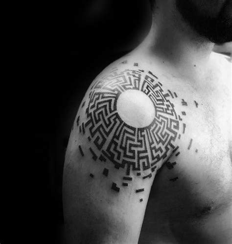 Maze Wrist Tattoos