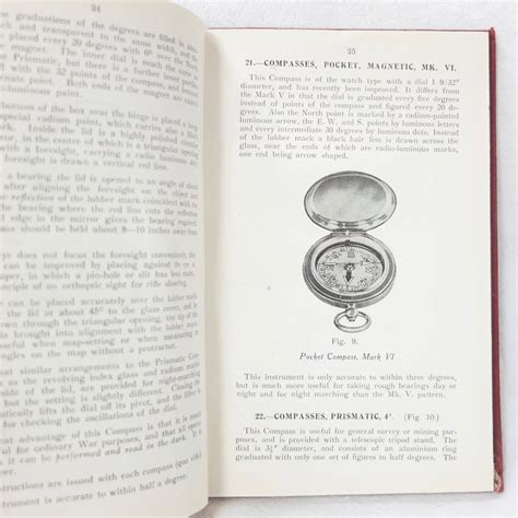 The Prismatic Compass And How To Use It 1917 Compass Library