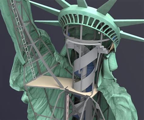 What Does The Statue Of Liberty Look Like Inside At Blake Hogben Blog