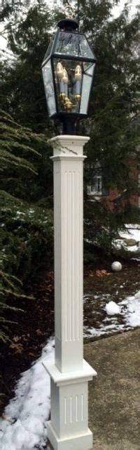 1000 Images About Cedar Lantern Posts Azek Lantern Post Sleeves On