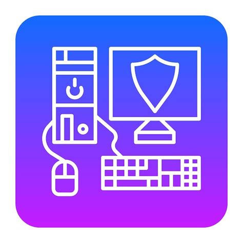 Premium Vector Workstation Vector Illustration