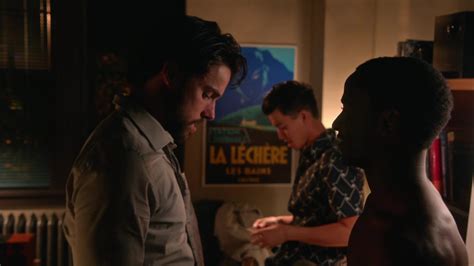 Auscaps Carlin James And Paul Woolfolk Shirtless In How To Get Away With Murder 3 04 Dont