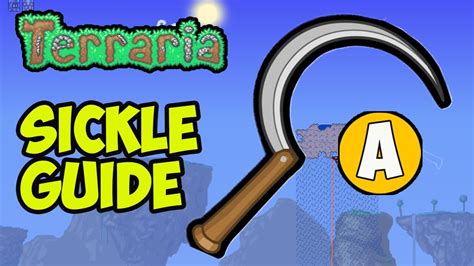 Terraria How To Get Sickle Easy Terraria Sickle Youtube