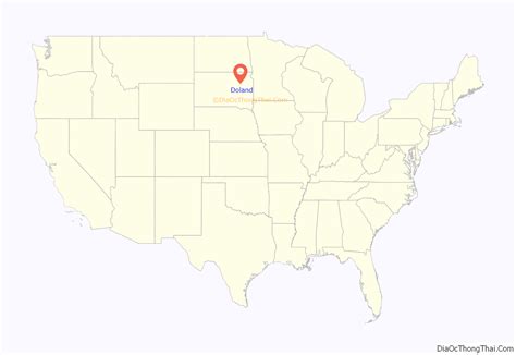 Map Of Doland City Thong Thai Real