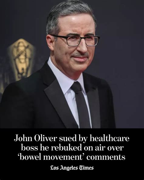 John Oliver Sued For Defamation By Dr Brian Morley Over 2024 Medicaid Comments From 2017