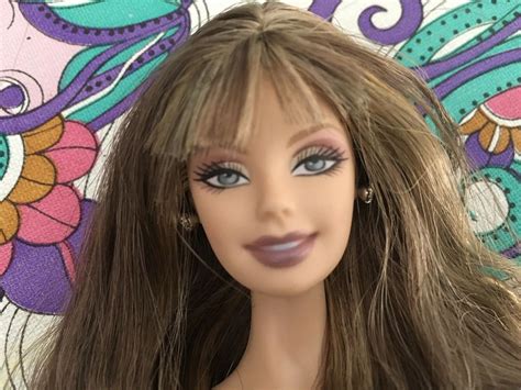 Nude Brunette Barbie Doll Juicy Couture Earrings Bracelet Anklet Model Muse Body 2011049901