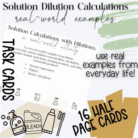 Determining Concentration Of A Solution By Winnierosepublishing Tpt
