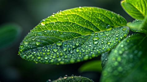 Leaves Wallpaper 4k Nature Droplets