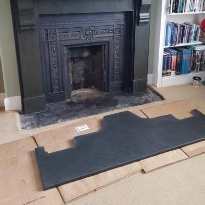 Slate Fireplace Hearth Gallery