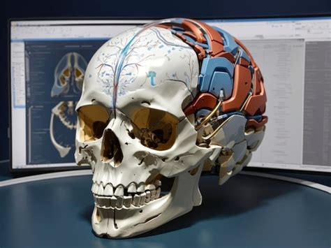 Premium Ai Image Ct Scan Report Skull