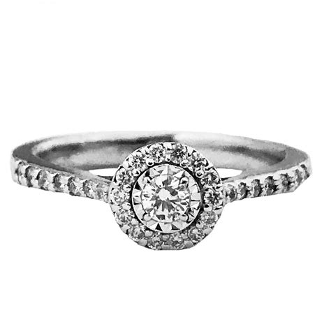 Illusion Setting Diamond Engagement Ring 10