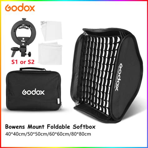 Godox 40cm50cm60cm80cm Flash Foldable Soft Diffuser For Photography