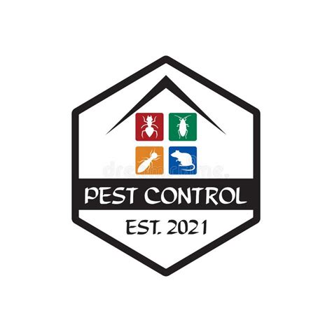 Pest Control Logo Pesticide Logo Stock Illustration Illustration Of