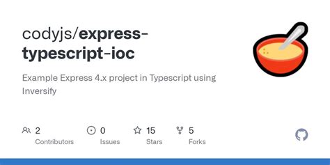 example express 4 x project in typescript using inversify as an ioc