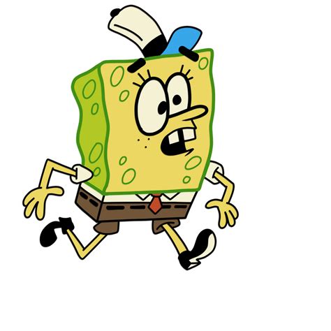 Spongebob In Jay Ward Style 2 By Kyleefournier2008 On Deviantart