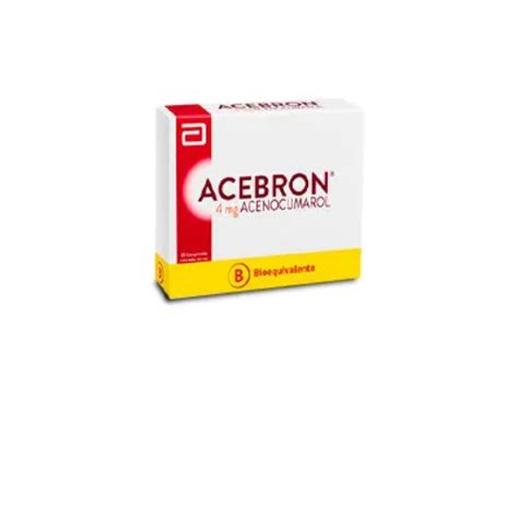 Acebron 4 Mg Sistema Sanguíneo Fracción