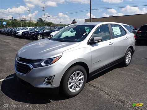 2020 Silver Ice Metallic Chevrolet Equinox Ls Awd 139005828 Gtcarlot