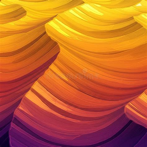 Abstract Image With Layered Patterns Resembling Undulating Waves Or