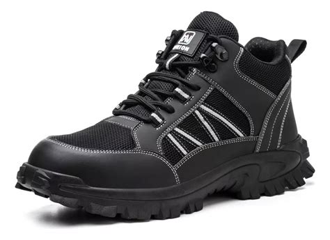 Tenis De Seguridad Industrial Zapatos Trabajo Botas Nieion Talla 27