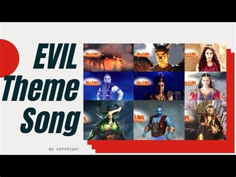 Evil Theme Song Aladdinnaamtohsunahoga Youtube