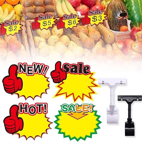 Jual Tag Label Harga Pop Card Kertas Penjepit Harga Label Obral Harga