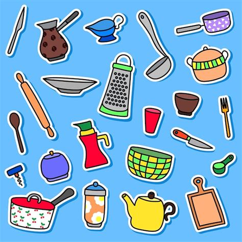 Cute Cartoon Kitchenware Images Free Download On Freepik