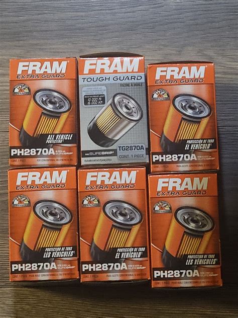 Fram Ph2870a Cross Reference Oil Filters Oilfilter