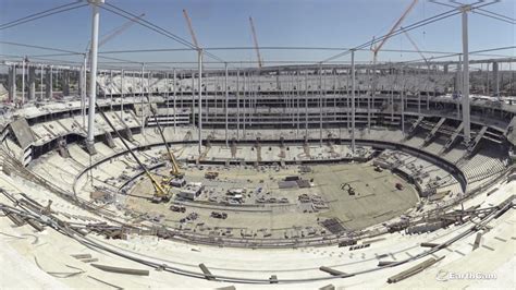 Time Lapse Of Sofi Stadiums Construction November 2019